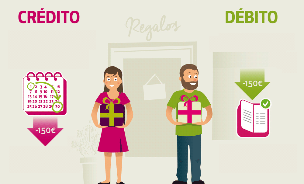¿qué Diferencia Hay Entre Pagar A Crédito O A Débito Infografría
